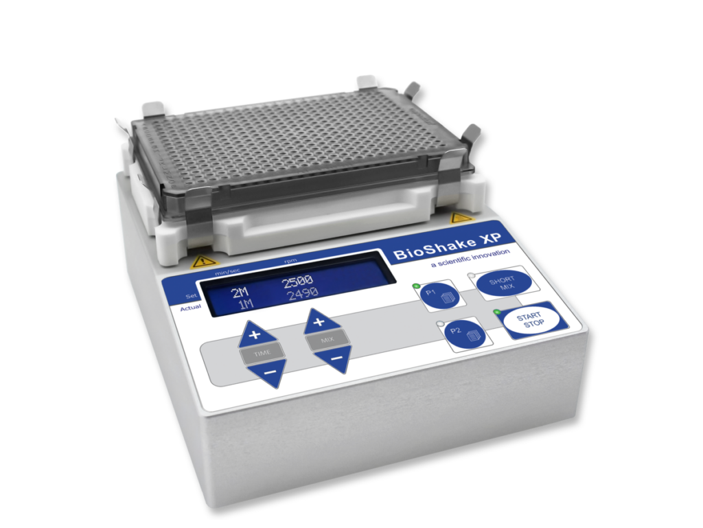 高效震盪混合器 BioShake XP - 精準調整轉速、時間2種參數 » 智聚生科技