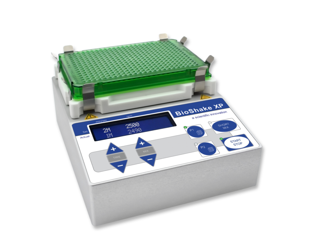 高效震盪混合器 BioShake XP - 精準調整轉速、時間2種參數 » 智聚生科技